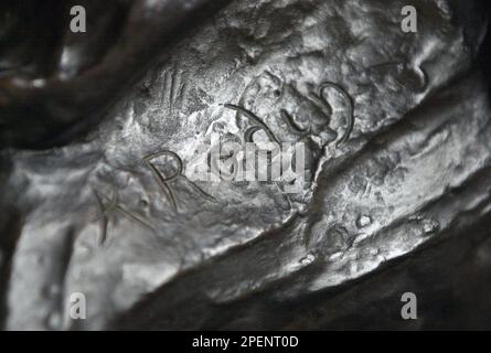 Auguste Rodin signature Stock Photo - Alamy