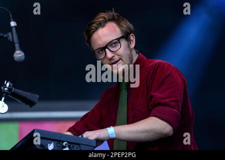 Public Service Broadcasting, featuring JF Abraham in this image ...