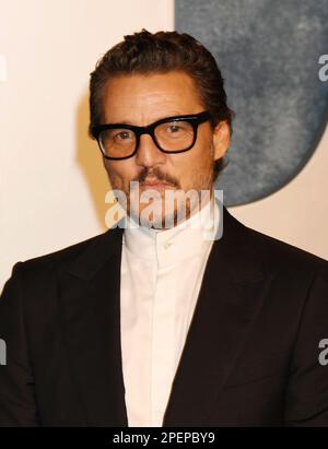 Pedro Pascal attending the Vanity Fair Oscar Party held at the Wallis ...