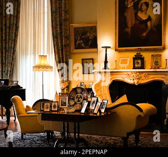 Killerton House, an 18th-century house at Broadclyst, Exeter, Devon ...