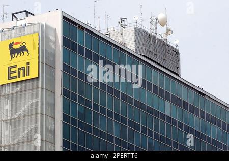 ENI headquarters in Rome Stock Photo - Alamy