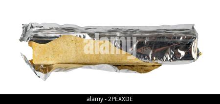 Long Potato Chips in Foil Packaging Isolated. Crispy Thin Potato Snack ...