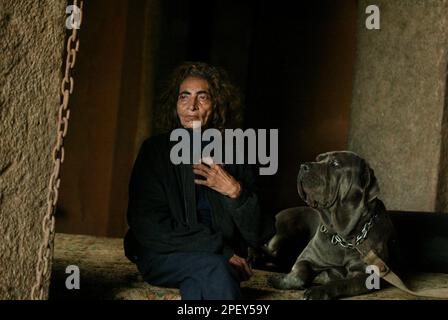 Princess Sakina Mahal sits at her home of Malcha Mahal in New Delhi ...