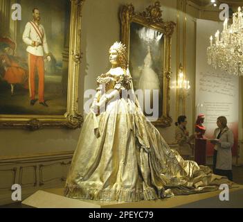 Painting of Empress Sisi or Empress Elisabeth of Austria, Queen of ...