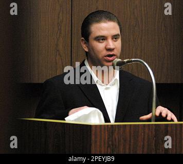 A 24-year-old defendant from Poland (r) and his lawyer Jonathan ...