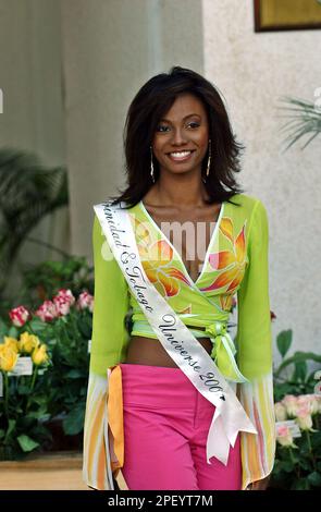 Danielle Jones, Miss Trinidad Tobago competes in the swimsuit ...