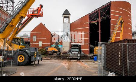 NORWALK, CT, USA - MARCH, 16, 2023: IMAX building at the Maritime ...