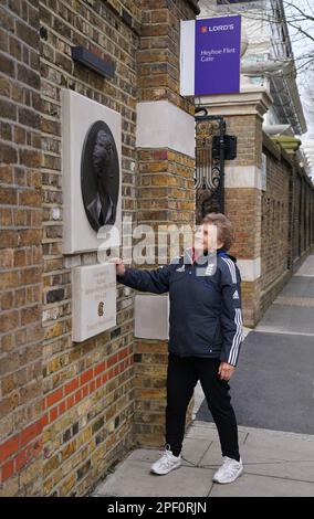 Former England cricketer, Enid Bakewell, at the Rachael Heyhoe Flint ...