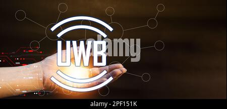 Ultra-wideband UWB is a short-range radio communication technology on ...