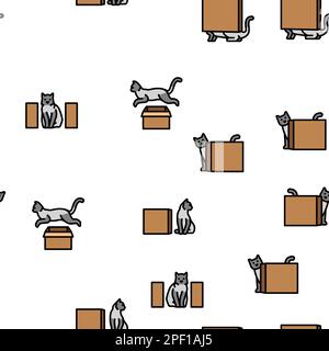 preposition english language vector seamless pattern Stock Vector Image ...