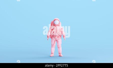 Fun astronaut - 3D Illustration Stock Photo - Alamy