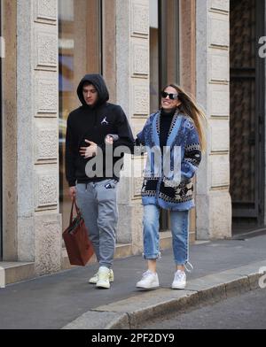 Milan, . 16th Mar, 2023. Milan, 16-03-2023 Nicolò Barella, footballer ...
