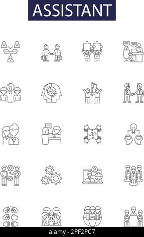 Icon for aide,assistant Stock Vector Image & Art - Alamy