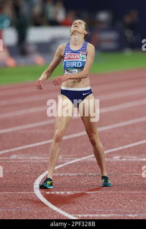 Elizabeth BIRD (Lizzie BIRD) recovering after winning the bronze medal ...