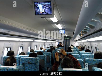 The Maglev, the world's fastest train, from Pudong International ...
