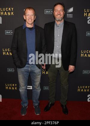 (L-R) Paul Lieberstein and Aaron Zelman at the AMC Network's LUCKY HANK ...