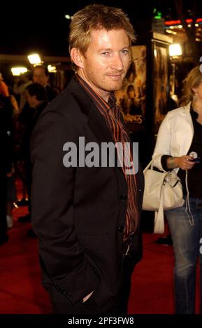 Actor David Wenham poses on the red carpet before the world premiere of ...