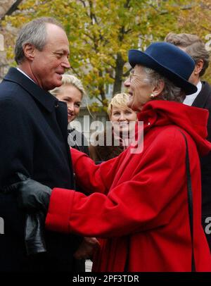 Raoul Wallenberg's younger sister Nina Lagergren, of Sweden passes the ...