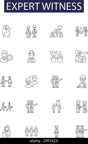 Icon for witness ,testify Stock Vector Image & Art - Alamy