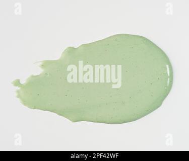 texture of colored face cream. A smear of cream. Face mask Stock Photo ...