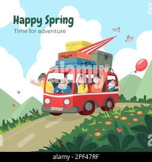 car vehicle on the road Stock Vector Image & Art - Alamy