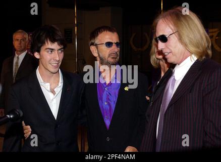 CONCERT FOR GEORGE, Dhani Harrison, 2003, (c) ArenaPlex/courtesy ...