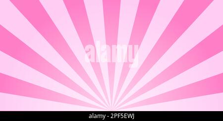 Pink radial lines. Circus, carnival or masquerade background. Rosy ...