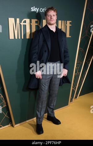 Solly McLeod poses for photographers upon arrival at the UK premiere of ...