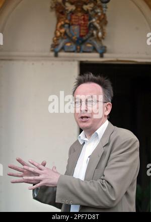 The new head of the British diplomatic mission Christopher Segar ...