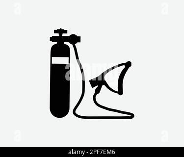 ICU ventilator vector icon, medical therapy for lungs ventilation ...