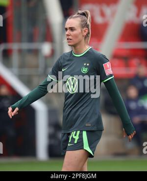 Jill Roord (14 Vfl Wolfsburg) scores the second during the UEFA Womens ...