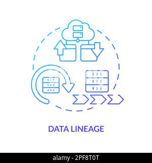 Data lineage concept icon Stock Vector Image & Art - Alamy
