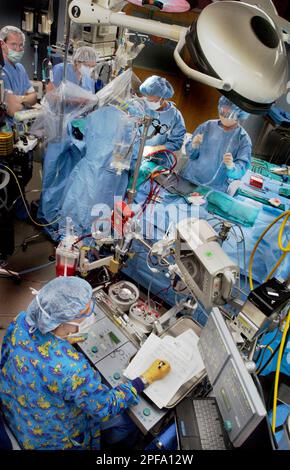 Heart Lung machine used during bypass heart surgery, Reykjavik Iceland ...