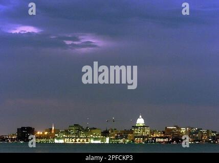 Monona Terrace Convention Center, designed by Frank Lloyd Wright is a ...