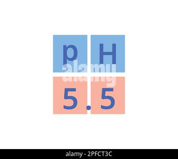 Colorful Ph level Scale chart indicator diagram value. Alkaline ...