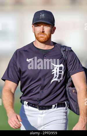 Detroit Tigers starting pitcher Spencer Turnbull throws during the ...