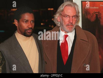 FALLEN, Denzel Washington, 1998. ©Warner Bros./courtesy Everett ...