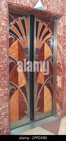 Chrysler building elevator new york. Elevator Doors Chrysler Building ...