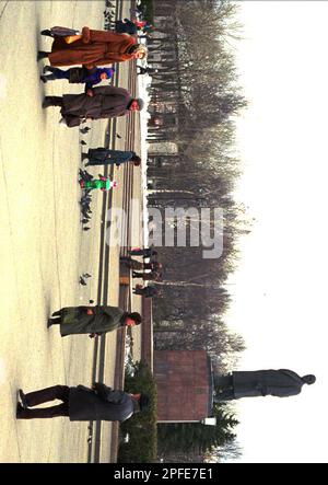 Lenin square in Yuzhno-Sakhalinsk. Sakhalin island. Russia Stock Photo ...