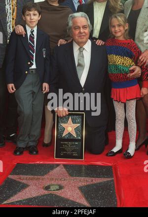 Producer Albert "Cubby" Broccoli on the set of THE SPY WHO LOVED ME ...
