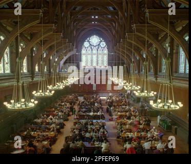 Dining room in Memorial Hall, Harvard College Dining room in Memorial ...