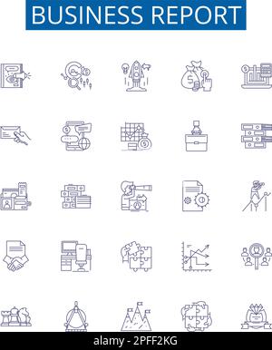 Findings and technology line icons collection. Discovery, Innovation ...