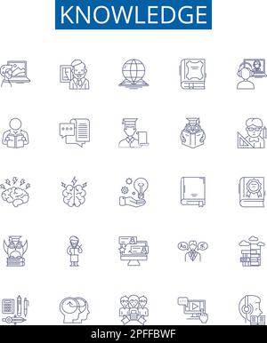 Understanding line icons collection. Comprehension, Empathy, Perception ...