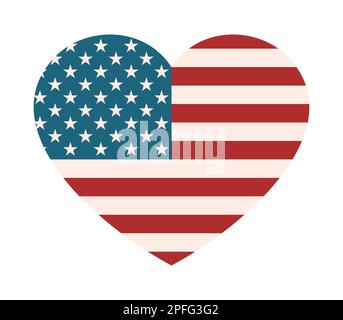 Usa flag button of vote concept Stock Vector Image & Art - Alamy