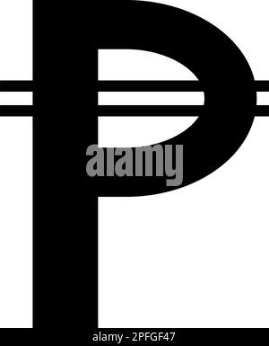 Philippine peso sign. Currency symbol icon Stock Vector Image & Art - Alamy