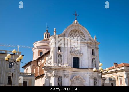 LAquila, church of Santa Maria del Suffragio, also known as the Church ...