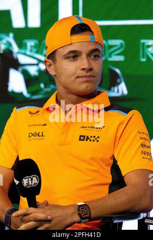 Jeddah, Saudi Arabia - 16/03/2023, Press conference: BOTTAS Valtteri ...