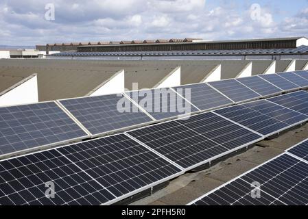 Rooftop solar power plant at PSP machinery (Prerovske strojirny ...