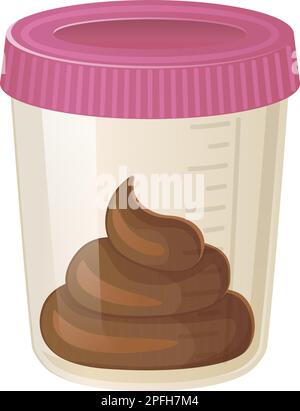 medical stool sample- vector illustration Stock Vector Image & Art - Alamy