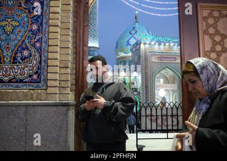 Imamzadeh Saleh mosque, in the northern Shemiran district of Tehran ...